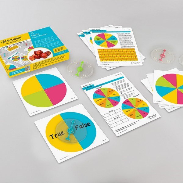 **Propeller 1st Class - Number Spinner Kit – ABC School Supplies