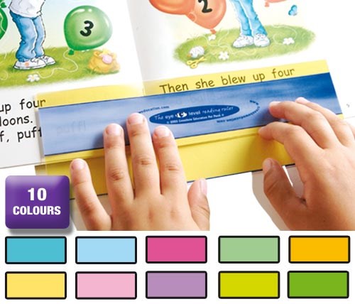 Eye Level Reading Rulers Duo Pack Of 10 – ABC School Supplies