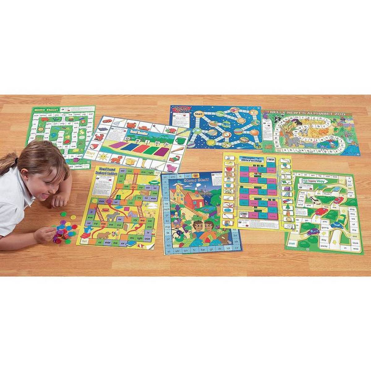 Eight Spelling Board Games – ABC School Supplies
