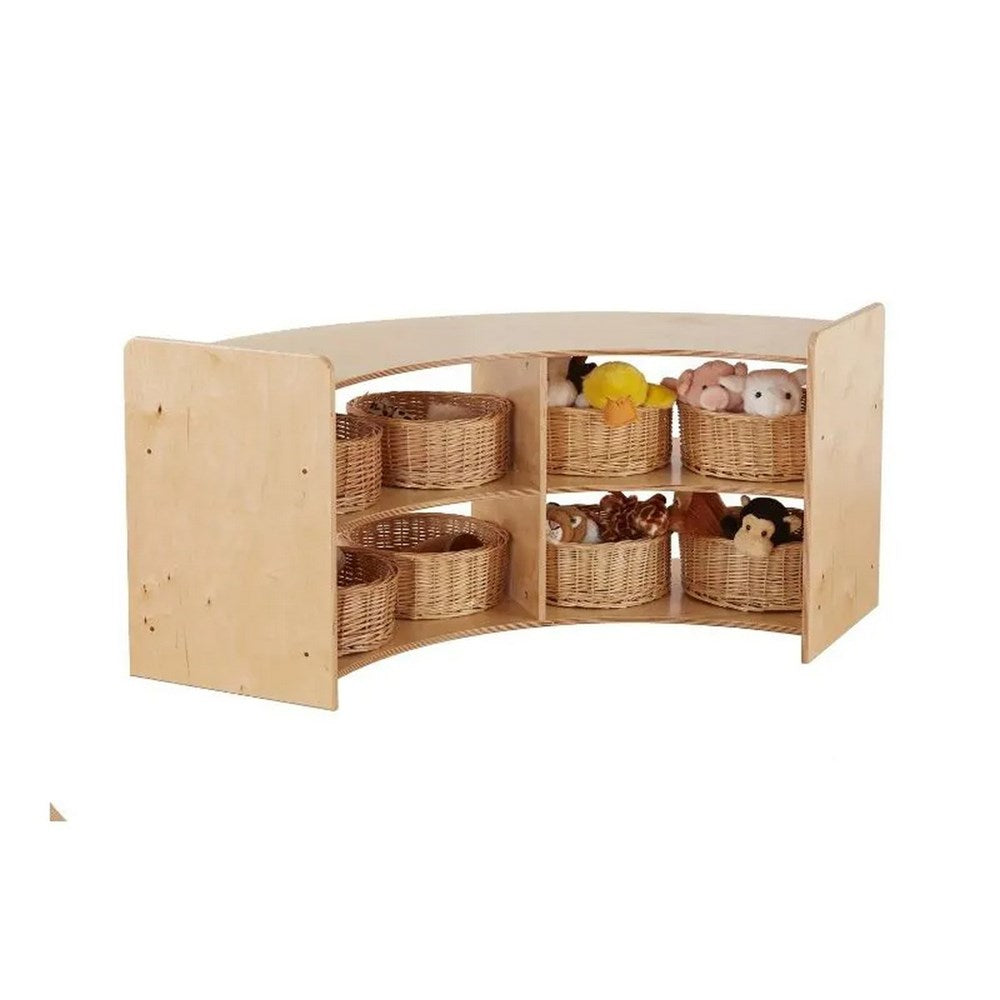 Cosy Rookie Large Curve Open Shelving Unit – ABC School Supplies