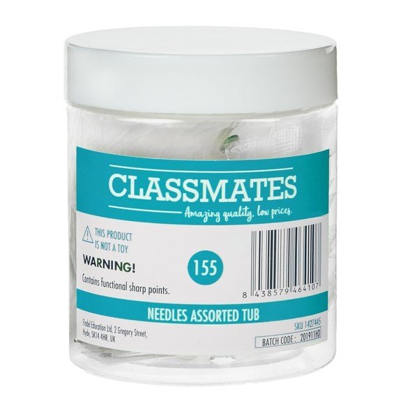 Classmates Assorted Needles - Pack Of 150 – ABC School Supplies