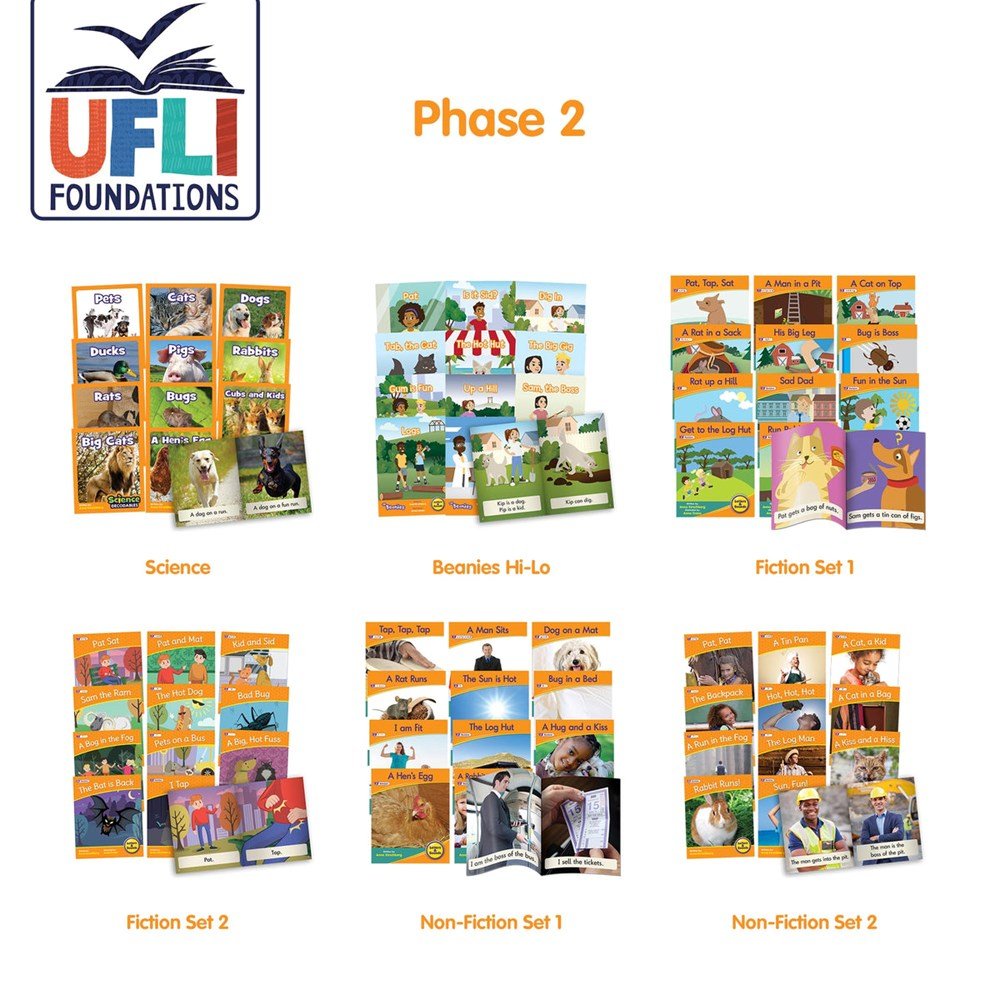 Letters & Sounds Phase 2 Ufli Single Kit – ABC School Supplies