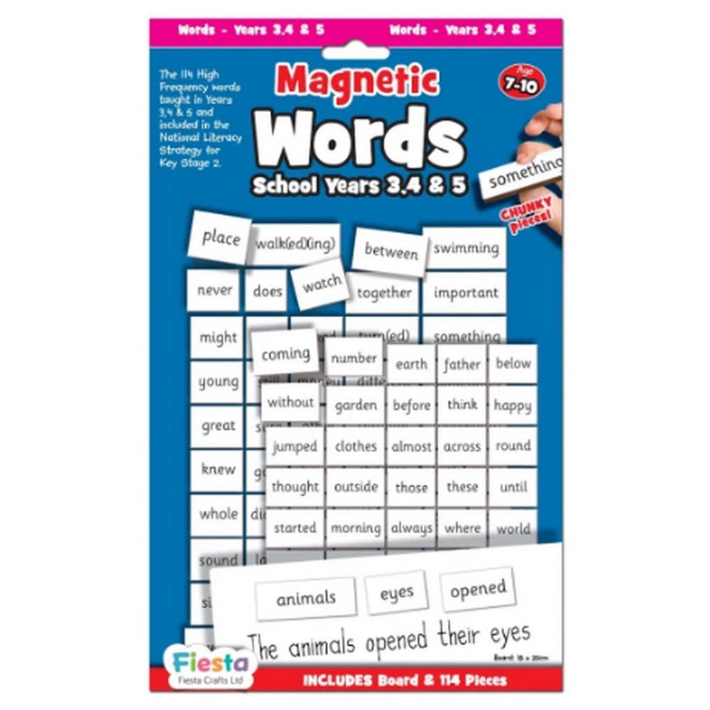 Magnetic First Words - Second-Fourth Class – ABC School Supplies