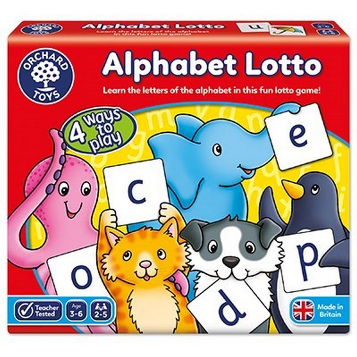 Orchard Toys Alphabet Lotto Game – ABC School Supplies