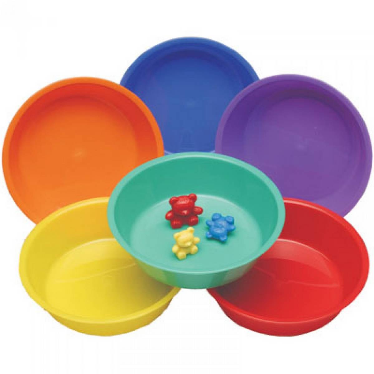 Clever Kidz Coloured Sorting Bowls 13Cm Pack Of 6 – ABC School Supplies